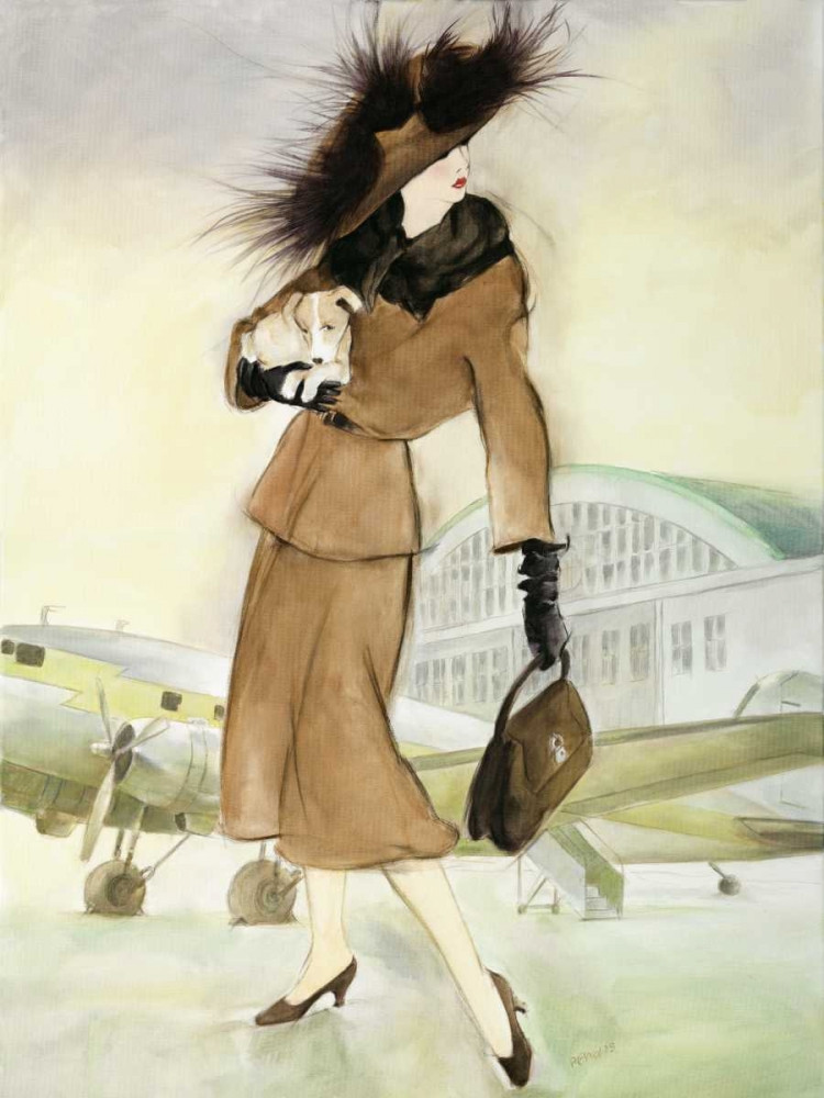 Vintage Lady I Poster Print - Graham Reynolds - Posterazzi