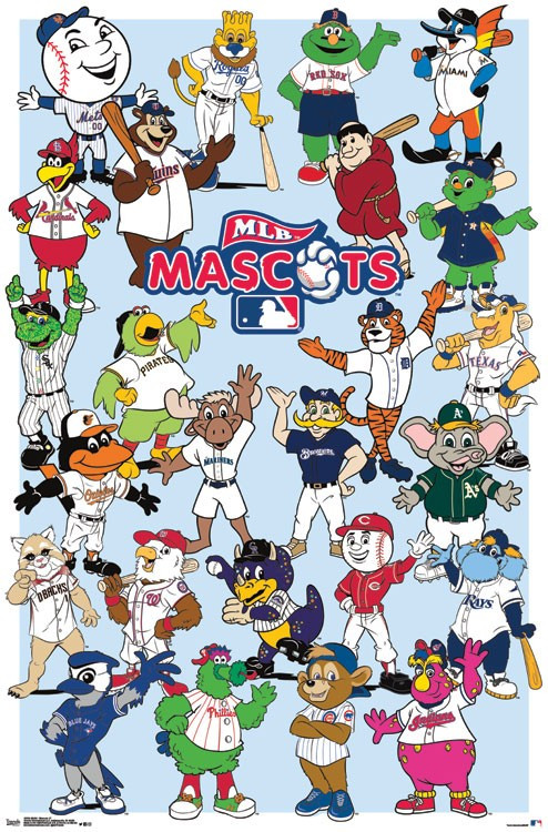 MLB_ - Mascots Poster Print - Item # VARTIARP15659 - Posterazzi