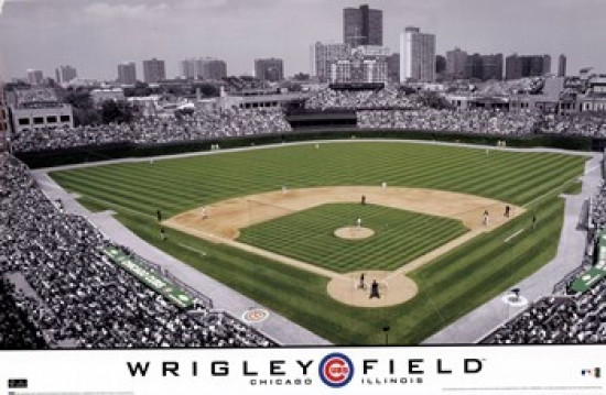 Chicago Cubs - Wrigley Field 2008 Poster Print - Item # VARTIARP4768 ...