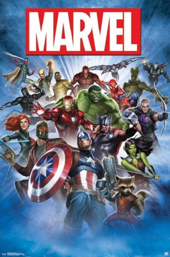 a3 marvel posters