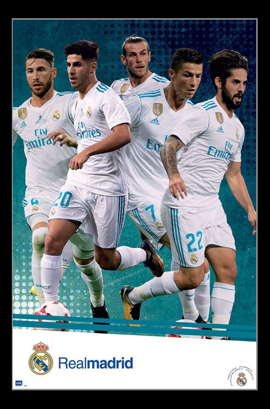 Real Madrid Team Poster