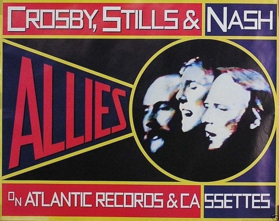 Crosby Stills & Nash CSN Allies Poster - Item # RAR9992563 - Posterazzi