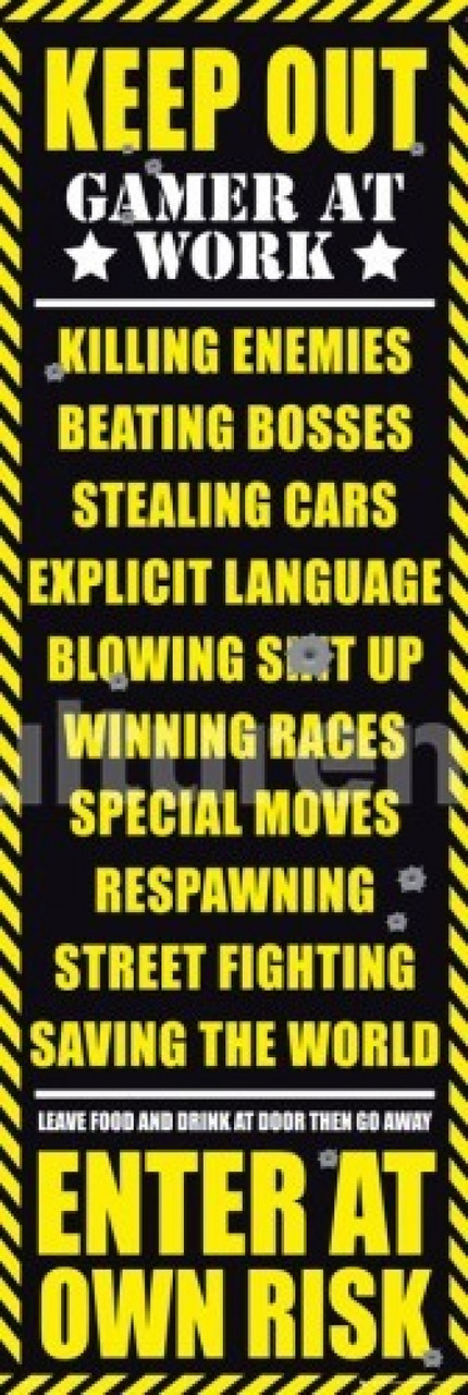 Keep Out Poster