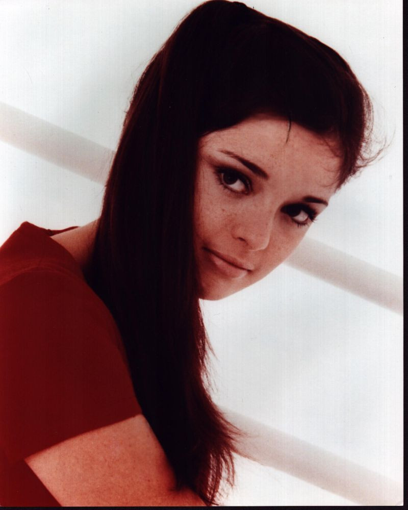 Angela Cartwright Looking Over Shoulder In Red Top Photo Print - Item ...