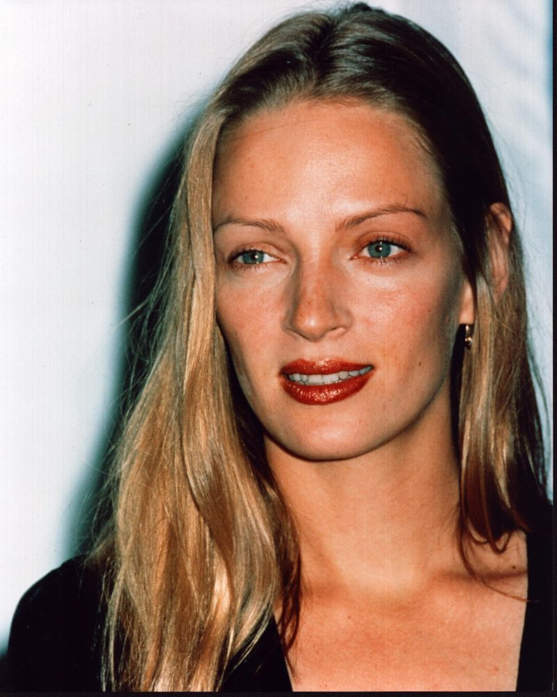 Uma Thurman Closeup In Black Top Photo Print - Item # MVM57087 - Posterazzi