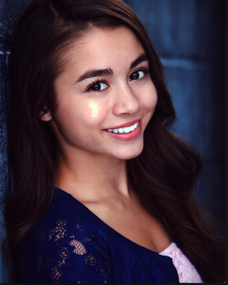 Ciara Wilson In Blue Lace Top Photo Print - Item # MVM58732 - Posterazzi