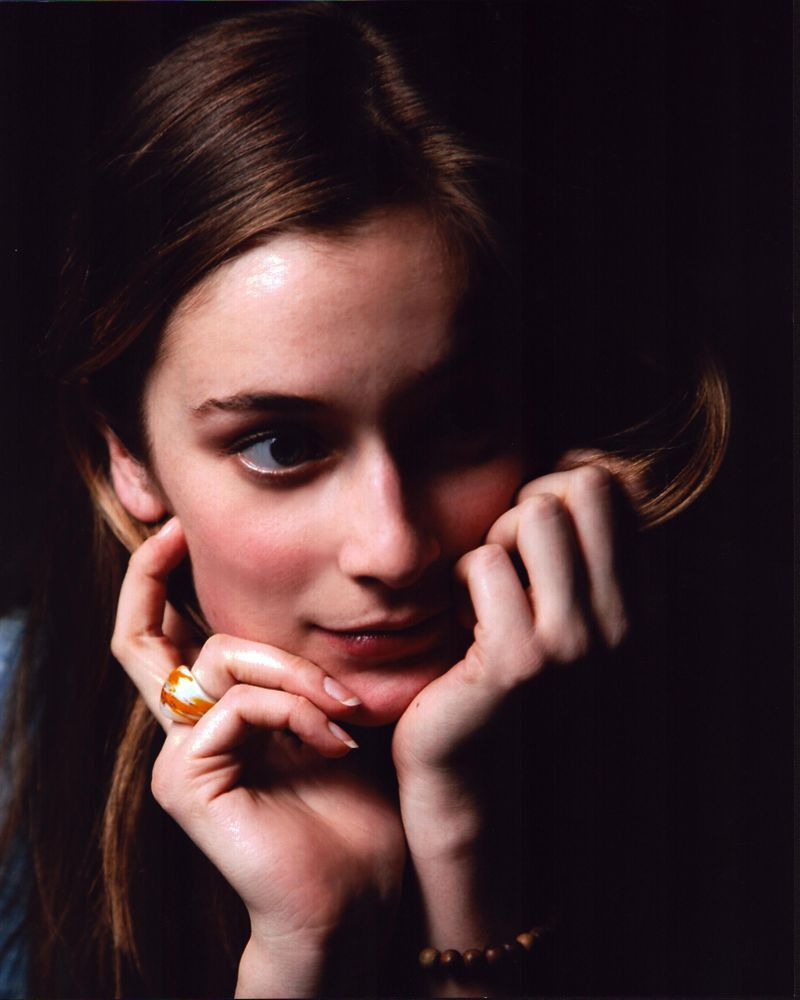 Caitlin Fitzgerald Headshot With Hands Under Chin Photo Print - Item ...