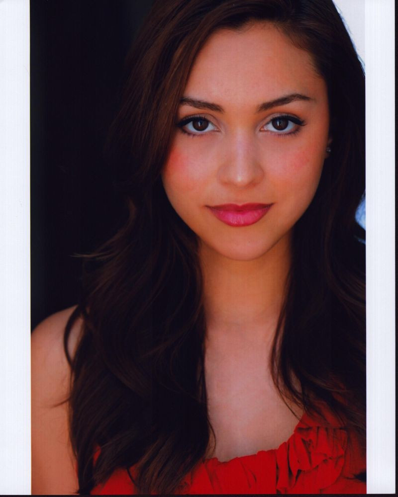 Lindsey Morgan Headshot In Red Top Photo Print - Item # MVM70332 ...