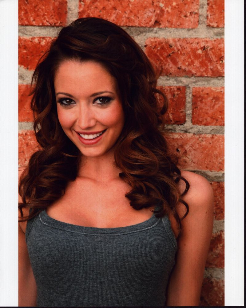 Taryn Southern Smiling In Front Of Brick Wall Photo Print - Item ...