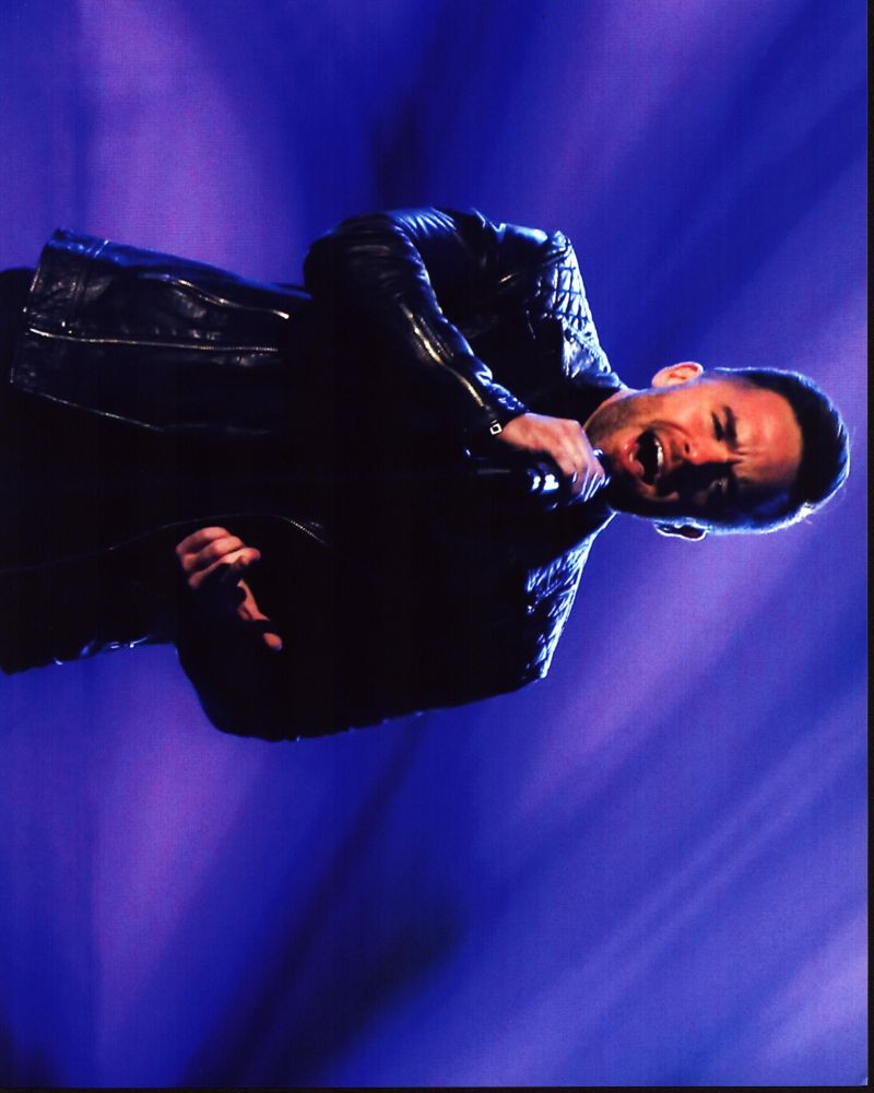 Brian Justin Crum Singing On Stage In America'S Got Talent Photo Print ...
