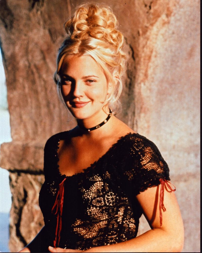 Drew Barrymore In Black Lace Dress In Bad Girls Photo Print - Item ...