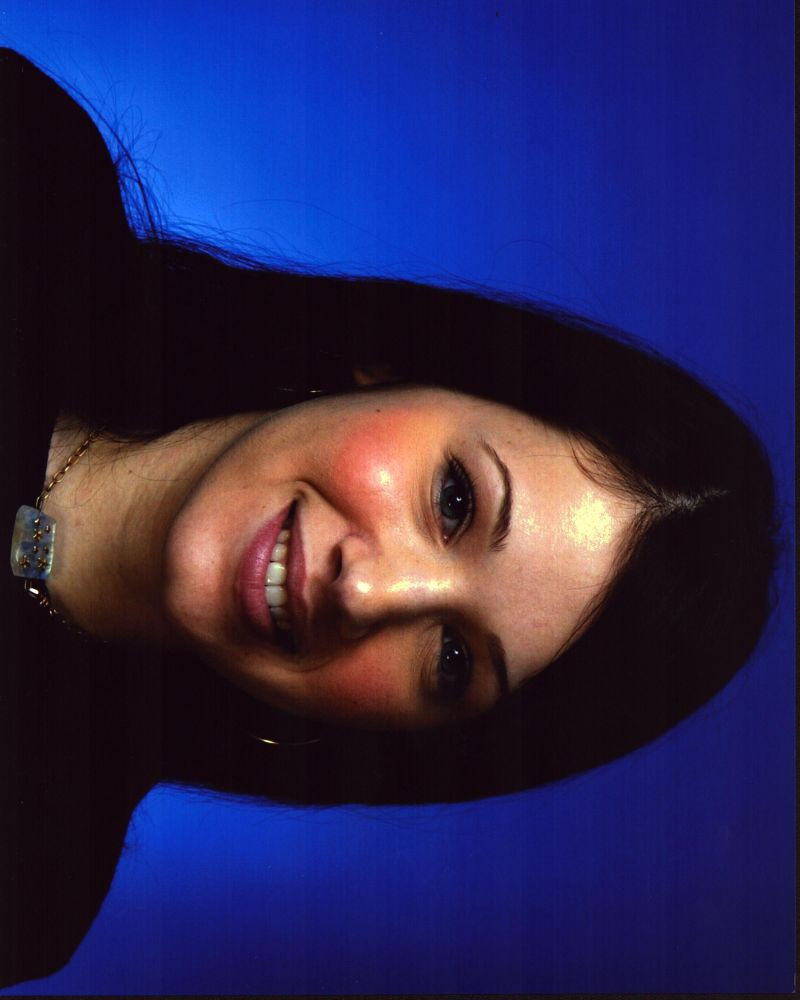 Marla Sokoloff Closeup Blue Background Photo Print - Item # MVM55005 ...
