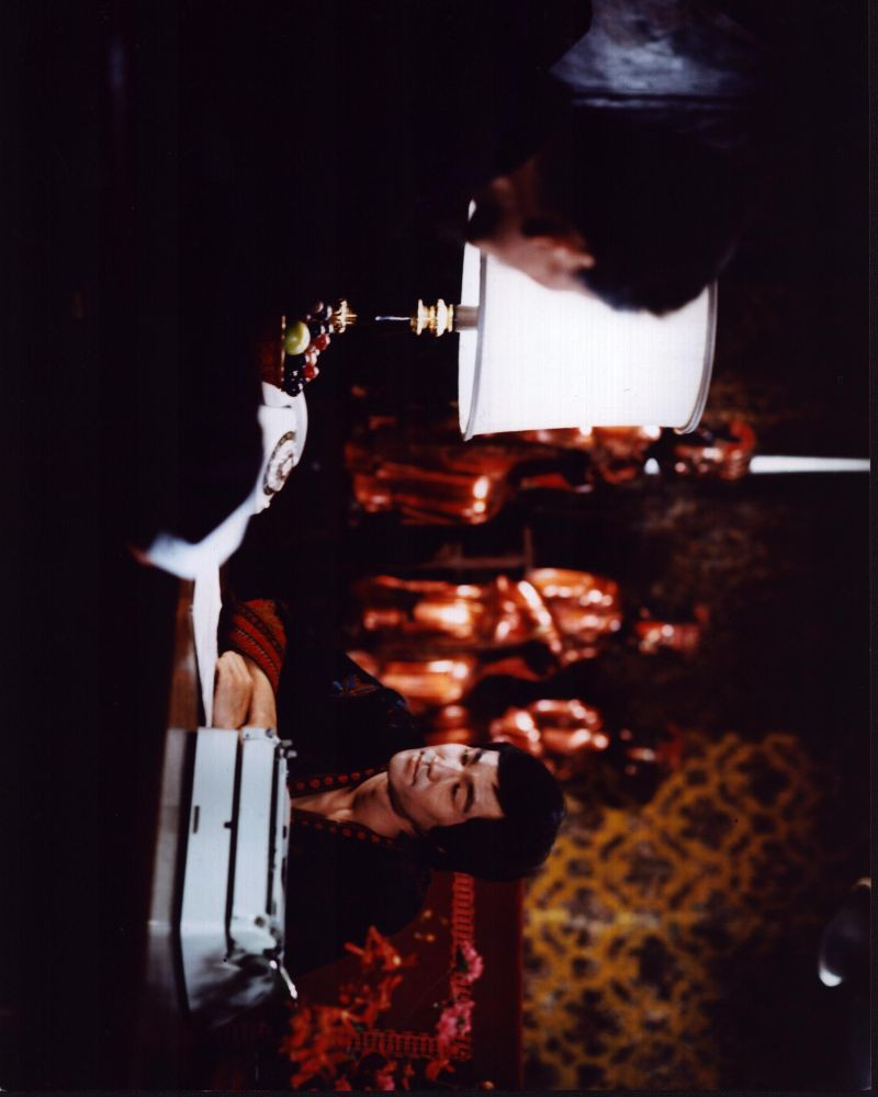 Bruce Lee Sitting At Desk In Enter The Dragon Photo Print - Item ...