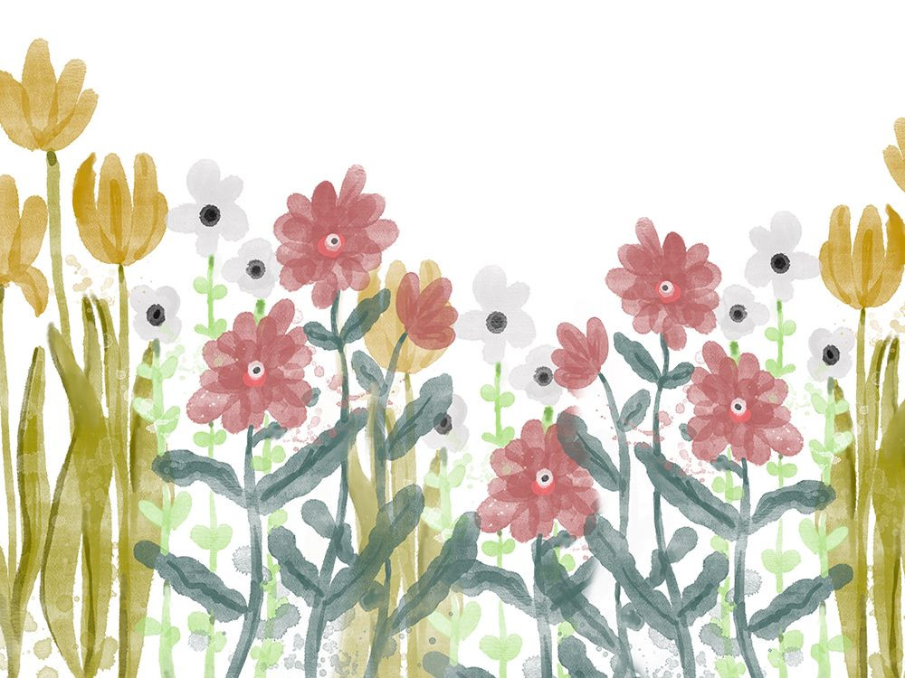 Abstract Floral Primitive Poster Print - Matthew Piotrowicz - Posterazzi