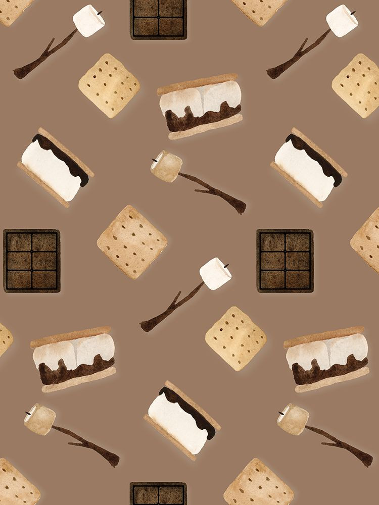 Smores Pattern 3 Poster Print - Rose Design Corinne - Posterazzi