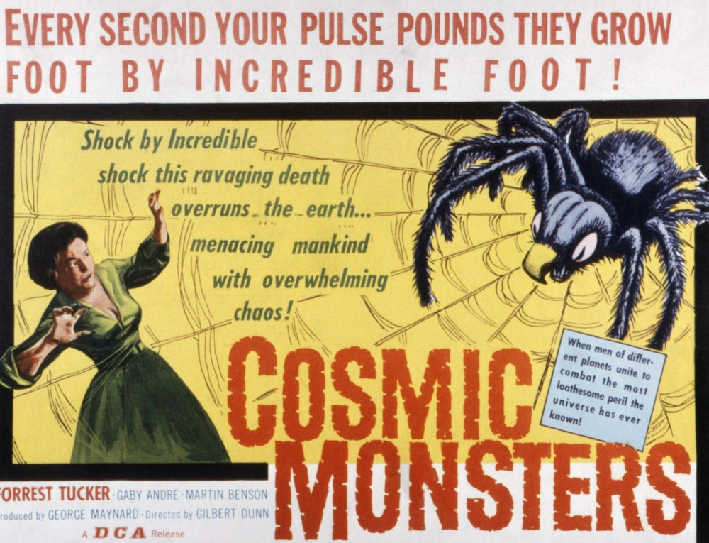The Cosmic Monster Gaby Andre 1958 Movie Poster Masterprint - Item ...