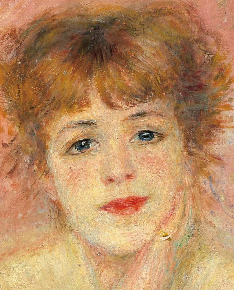 Portrait Of The Actress Jeanne Samary Poster Print - Item ...