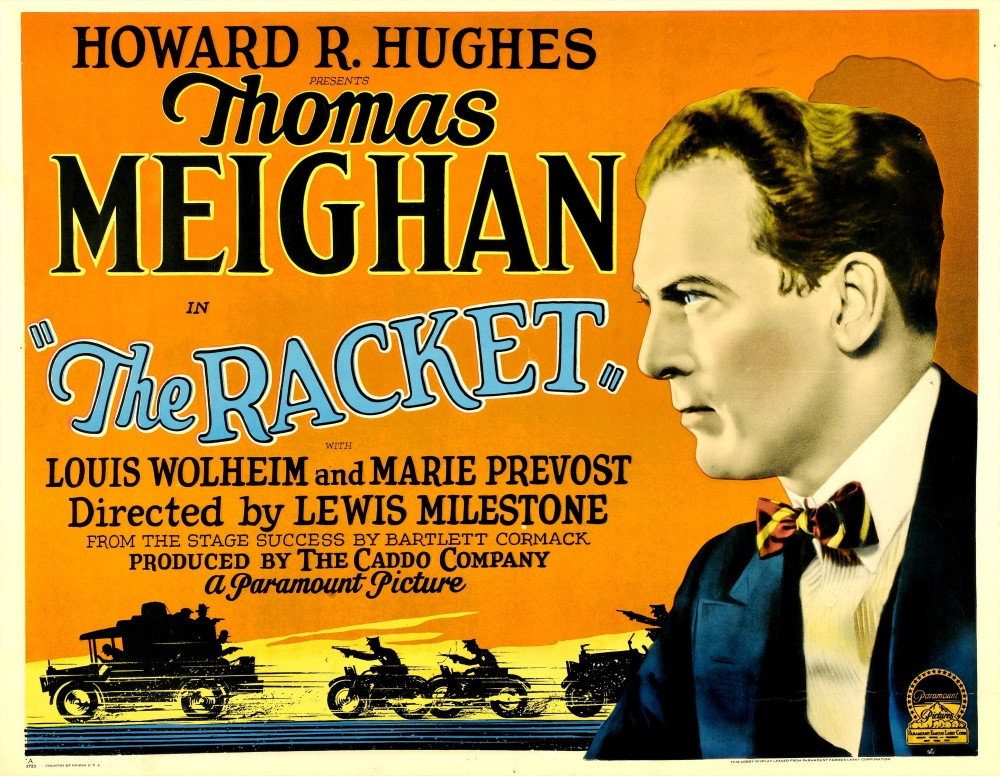 The Racket On Right: Thomas Meighan 1928. Movie Poster Masterprint ...