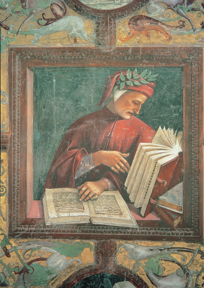 Signorelli Luca Dante Alighieri 1499 - 1502 15Th Century Fresco Italy ...