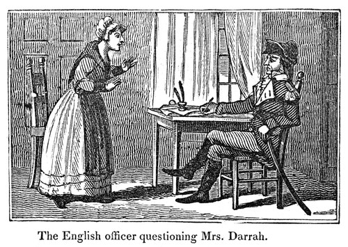 Lydia Darragh (1729-1789). /Nirish-American Spy. An English Officer In ...