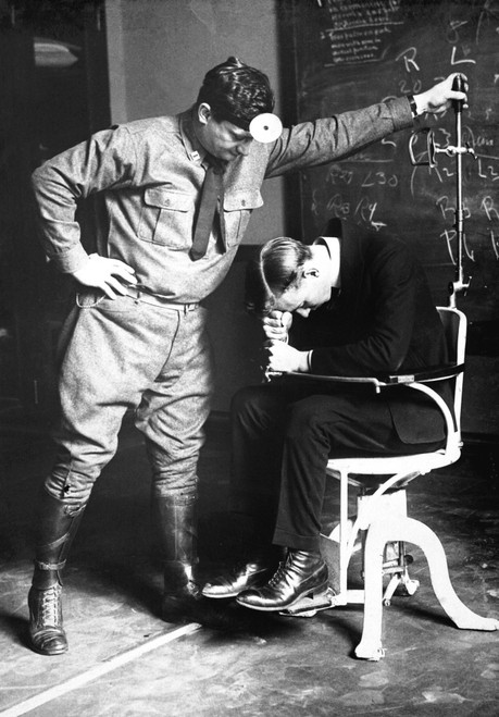 New Recruits To The U.S. Army Starting Their Physical Exam. The ...