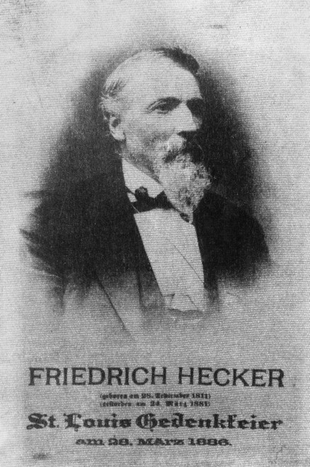 Friedrich Hecker /N(1811-1881). German Politician And Revolutionary Who ...