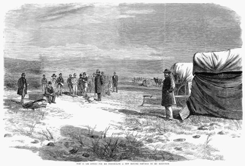 Mountain Meadow, 1857. /Nthe Mountain Meadow Massacre Of September 1857 ...