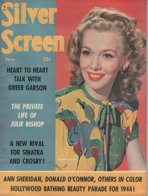 Carole Landis - silver screen magazine cover Photo Print (8 x 10 ...