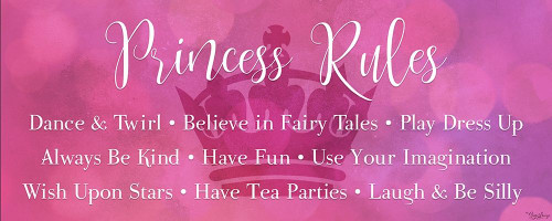 Princess Rules Poster Print by Gigi Louise # KBPL014A - Posterazzi