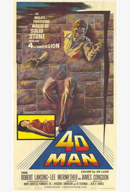 The 4D Man Movie Poster Print (27 x 40) - Item # MOVGH6556 - Posterazzi