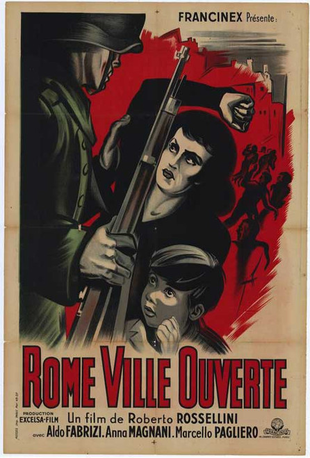 Rome, Open City Movie Poster Print (27 x 40) - Item # MOVGH2720 ...