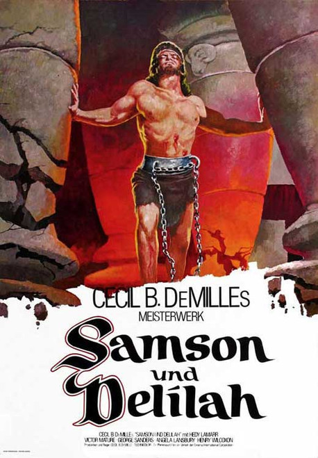 Samson and Delilah Movie Poster Print (11 x 17) - Item # MOVGB11160 ...