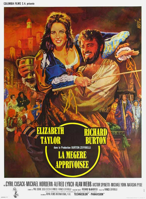 The Taming of the Shrew Movie Poster Print (11 x 17) - Item # MOVGJ0064 ...