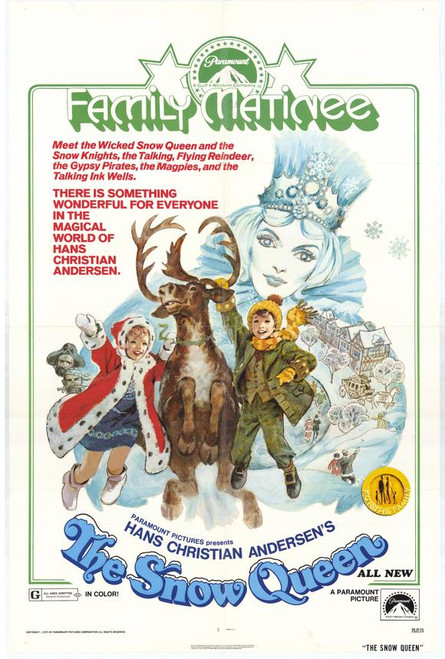 The Snow Queen Movie Poster Print (27 x 40) - Item # MOVIH9709 - Posterazzi