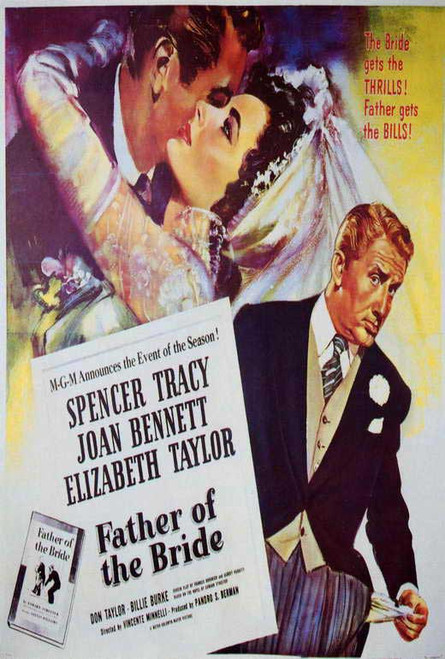 Father of the Bride Movie Poster Print (27 x 40) - Item # MOVAF7355 ...