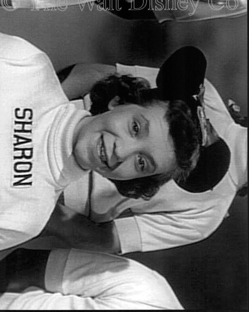 Sharon Baird In The Mickey Mouse Club Black And White Photo Print (8 x ...