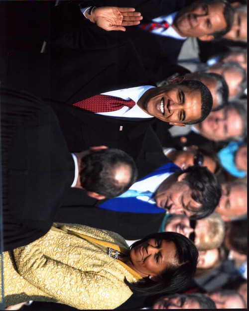 Barack Obama Being Sworn In As President Of The United States Photo ...
