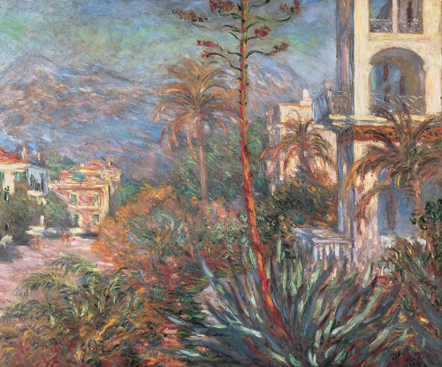 Les Villas A Bordighera Poster Print Claude Monet Posterazzi