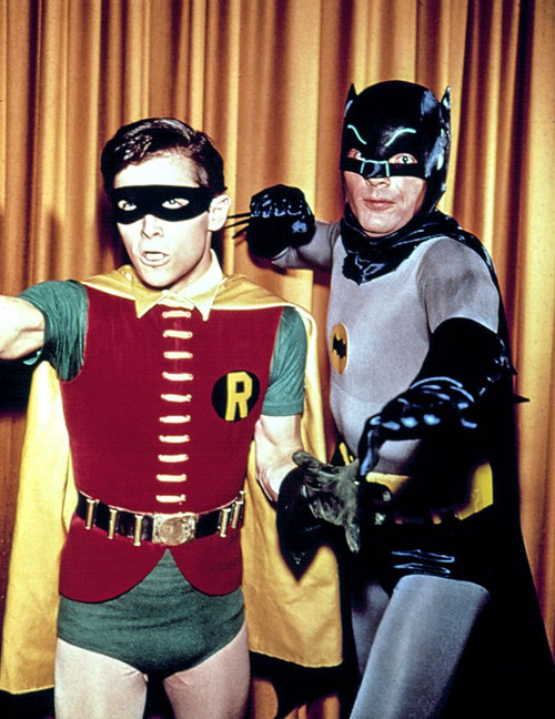 Batman, Burt Ward, Adam West, 1966-68. Tm And Copyright 20Th Century ...