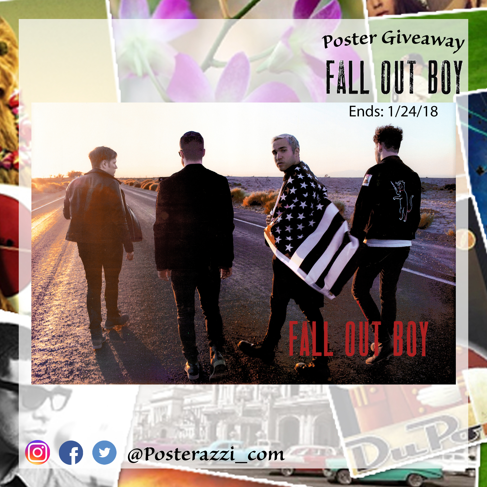 Fall Out Boy Poster Giveaway - Posterazzi
