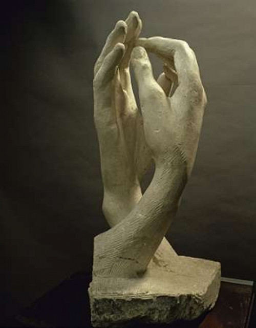 The Cathedral 1908 Poster Print by Auguste Rodin - Item # VARPDX282745 ...