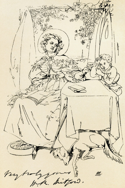 Mary Russell Mitford, 1787 PosterPrint - Item # VARDPI2220573 - Posterazzi