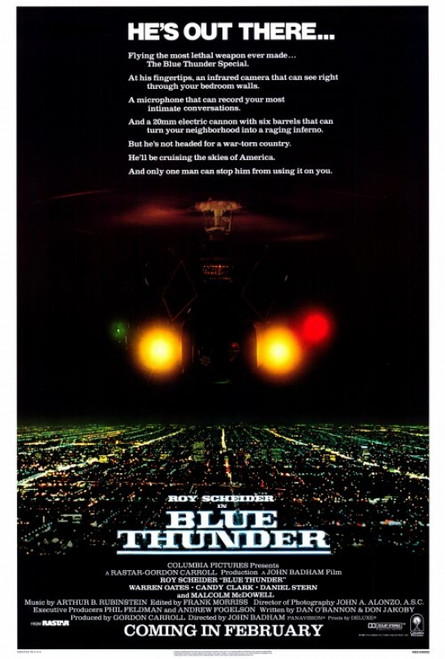 Blue Thunder Movie Poster Print (27 x 40) - Item # MOVGF6319 - Posterazzi