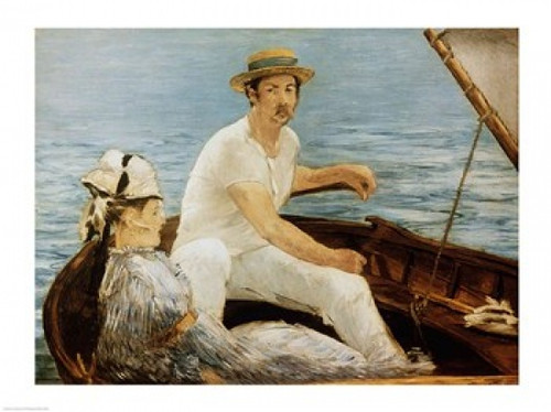Boating 1874 Poster Print by Edouard Manet (24 x 18) - Item ...