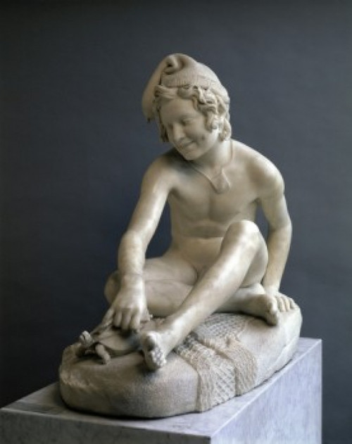 The Fisher Child Francois Rude Musee du Louvre Paris Poster Print ...