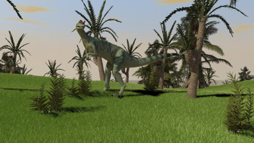 Dilophosaurus hunting for its next meal Poster Print - Item ...