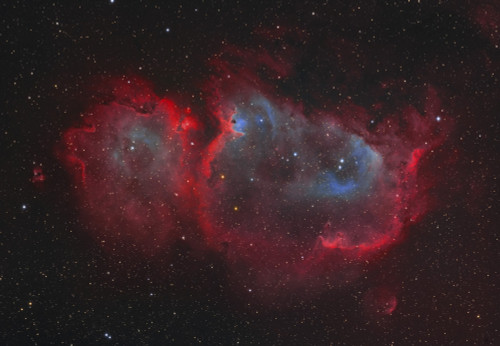 Interstellar embryo IC 1848, the Soul Nebula Poster Print - Item ...