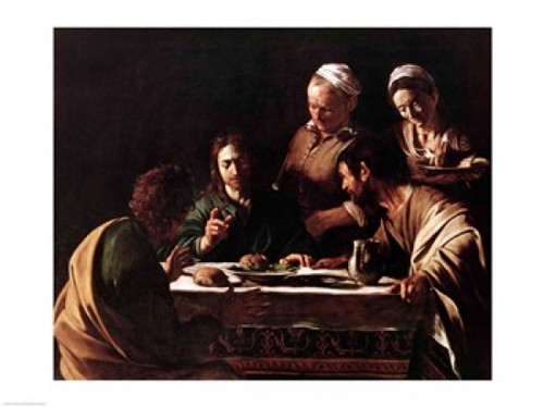 Supper at Emmaus 1606 Poster Print by Caravaggio (24 x 18) - Item ...