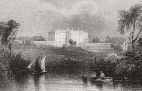 The White House, Washington D.C., United States of America in 1860 ...