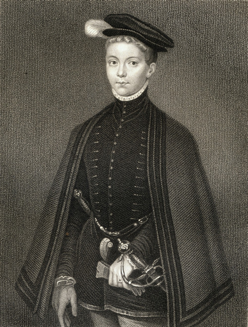 Henry Stewart Lord Darnley, Also Stuart, 1545-1567. Cousin And Second ...